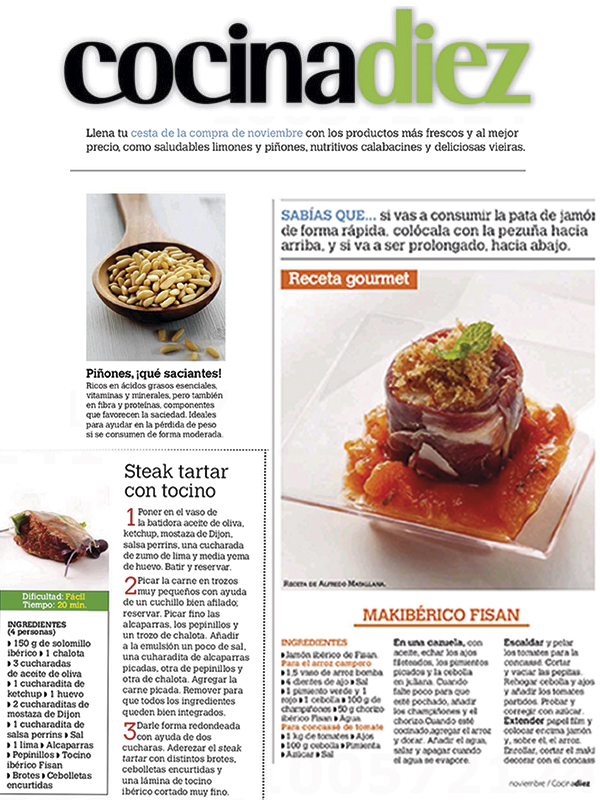 Recetas gourmet | FISAN